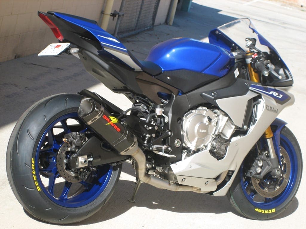Graves Motorsports 2015 Yamaha R1 Full Titanium Exhaust System ...