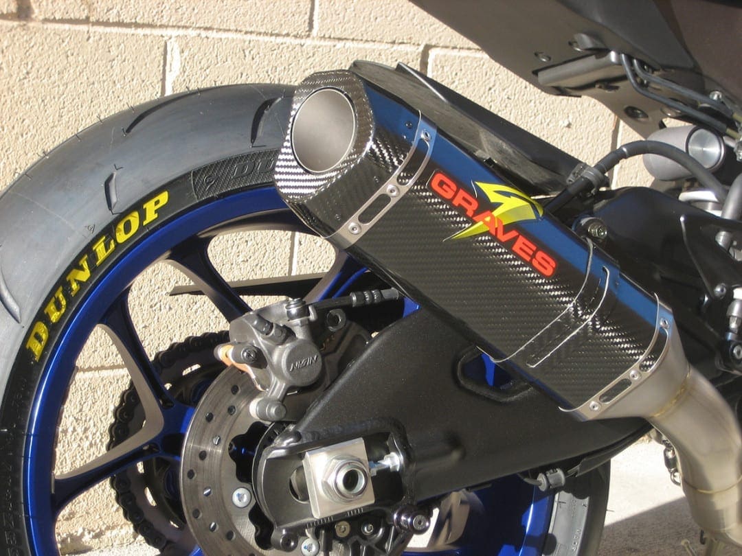 Graves Motorsports 2015 Yamaha R1 Full Titanium Exhaust System ...