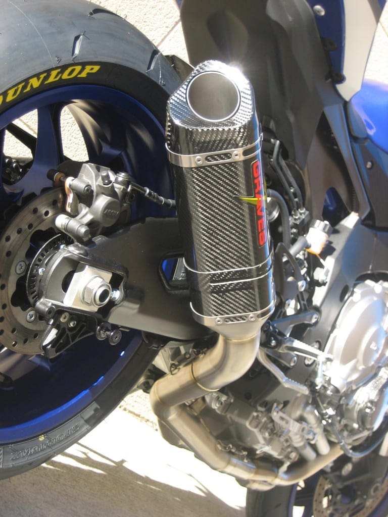 Graves Motorsports 2015 Yamaha R1 Full Titanium Exhaust System ...