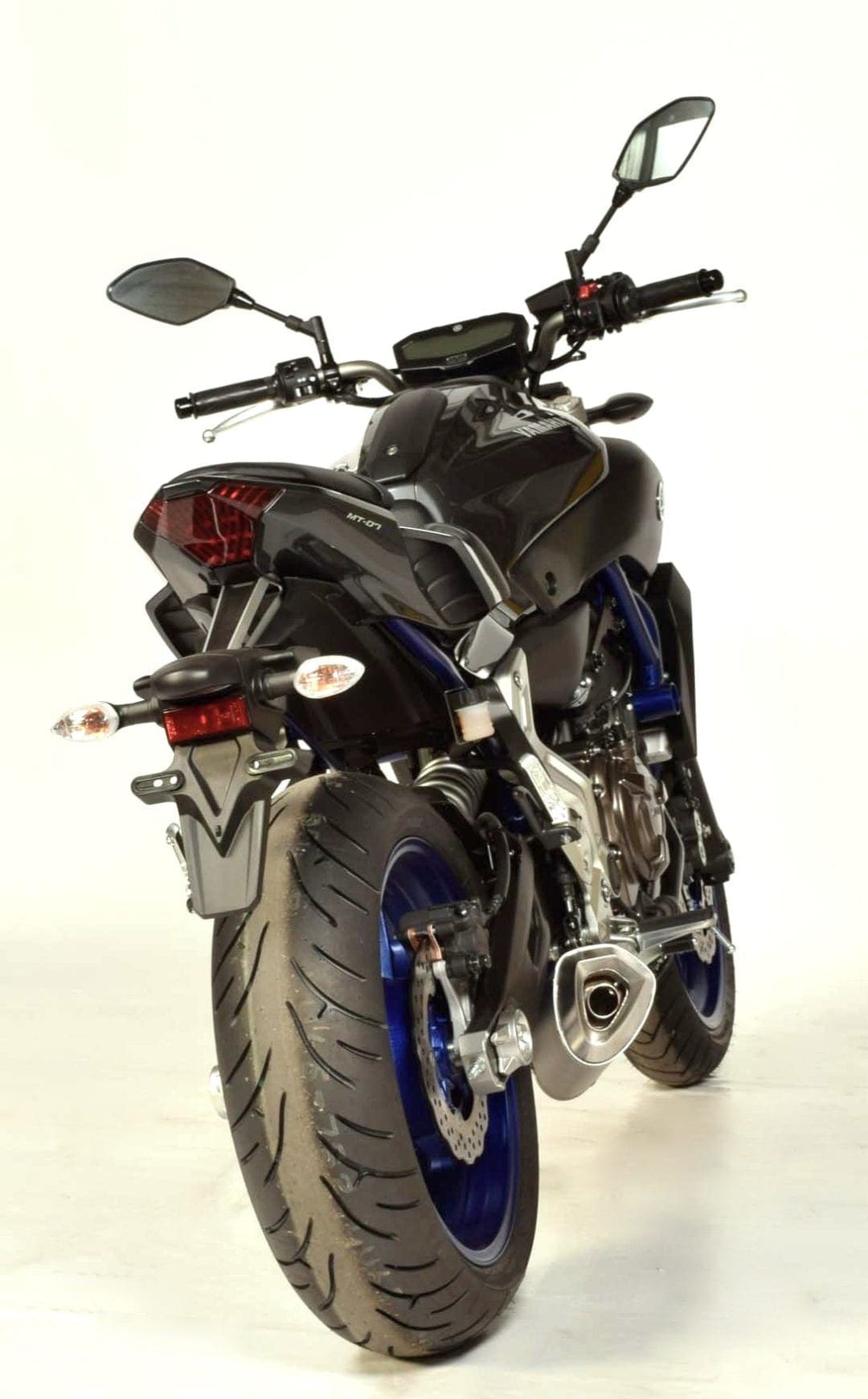 Spark Exhaust Yamaha MT07 FULL SYSTEM HIGH mounting: silencer ...