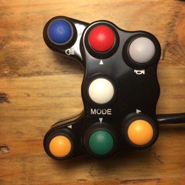 Breese Racing Controls Yamaha R1 & R1M Road 7 Button Handlebar Switch ...