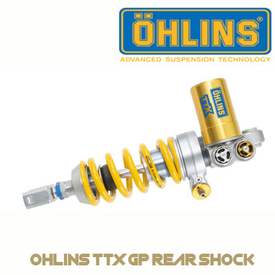 Ohlins Rear Shock TTX GP | VeloxRacing.com - FTecu Flash-tune Rotobox ...